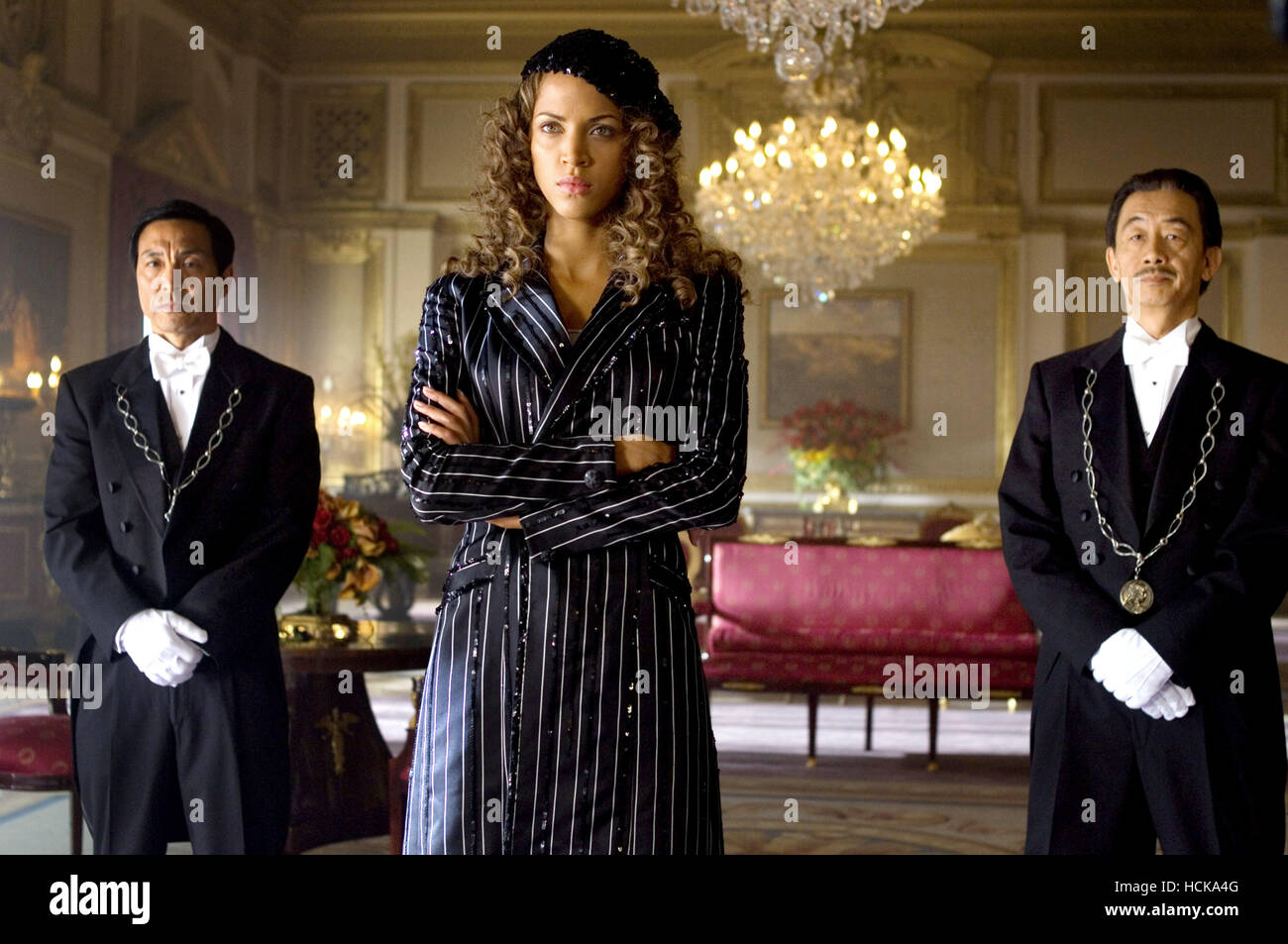 Rush Hour 3 Noemie Lenoir Center 2007 Cnew Line Cinemacourtesy Everett Collection Stock