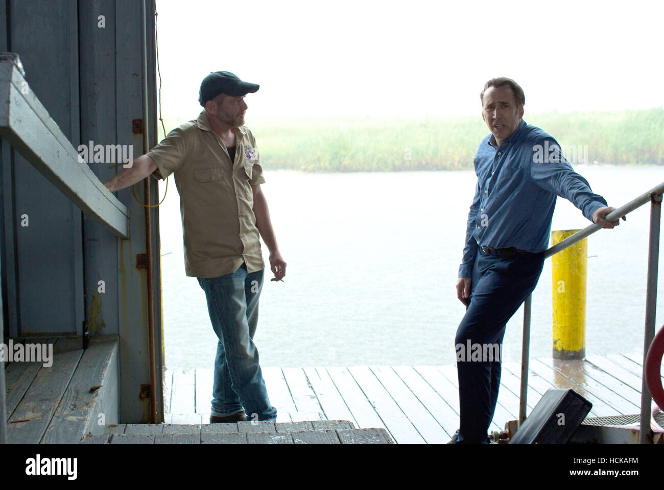 THE RUNNER, from left: Christopher Berry, Nicolas Cage, 2015. ph: Patti ...