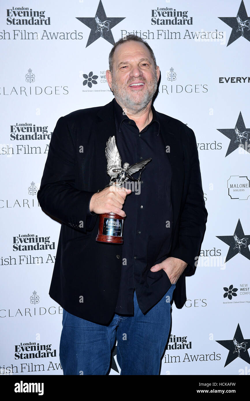 Harvey Weinstein picking with the award for International Film of the ...