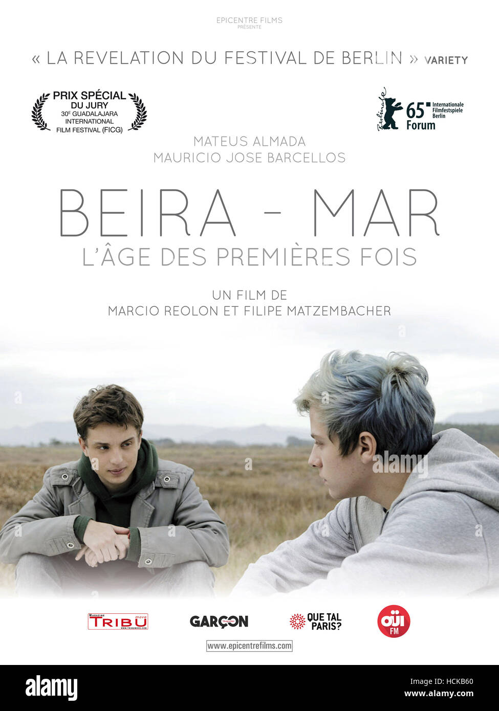 SEASHORE, (aka BEIRA-MAR), French language poster, from left: Mateus ...