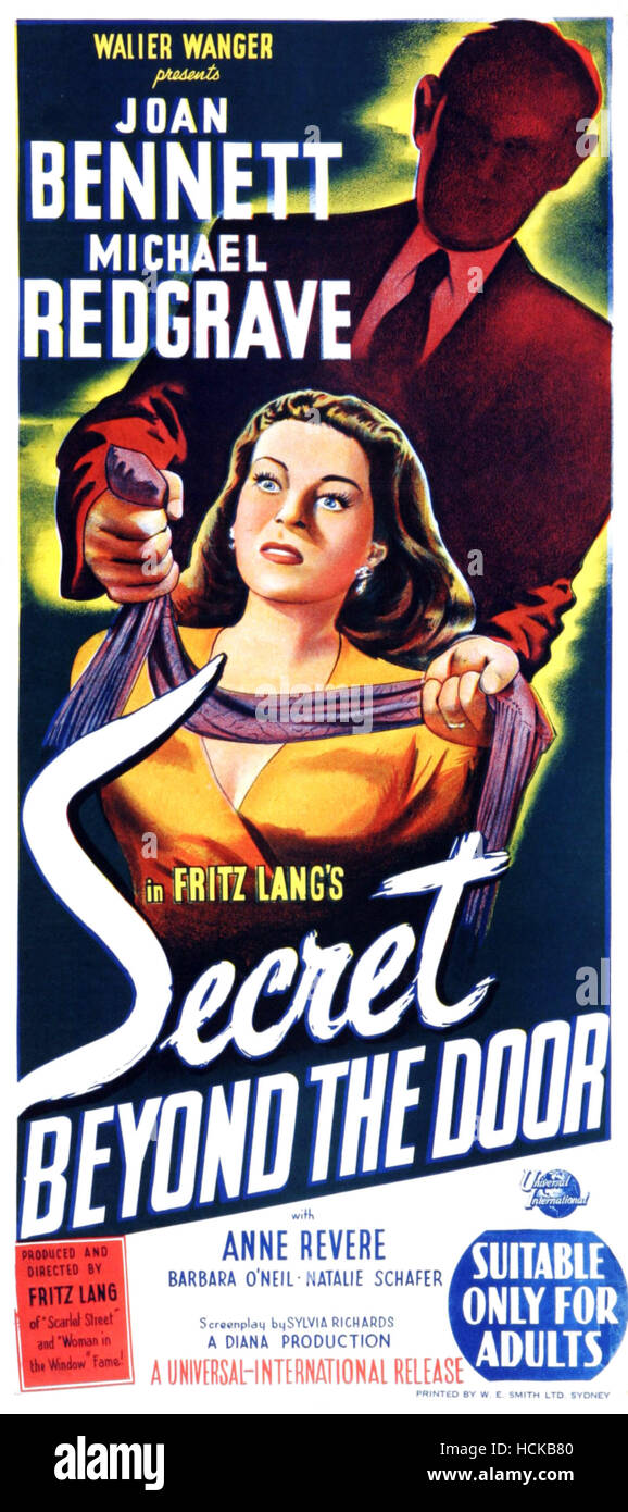 SECRET BEYOND THE DOOR, Joan Bennett, 1948 Stock Photo - Alamy