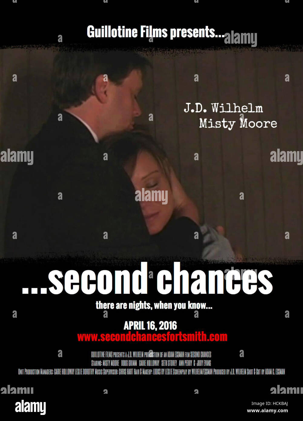 SECOND CHANCES, US poster art, 2016 Stock Photo - Alamy