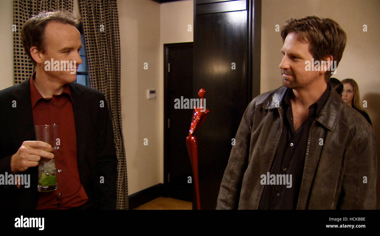 SEDUCING CHARLIE BARKER, l-r: David Wilson Barnes, Stephen Barker ...