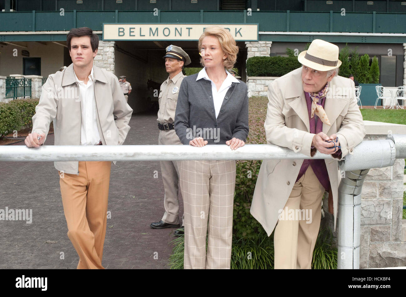 SECRETARIAT, front, from left: Drew Roy, Diane Lane, John Malkovich ...