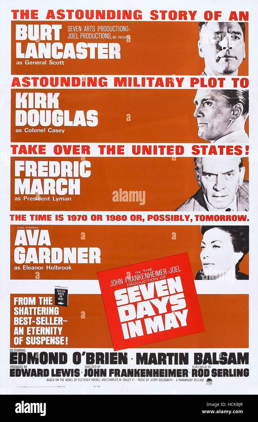 John frankenheimer 1964 hi-res stock photography and images - Alamy