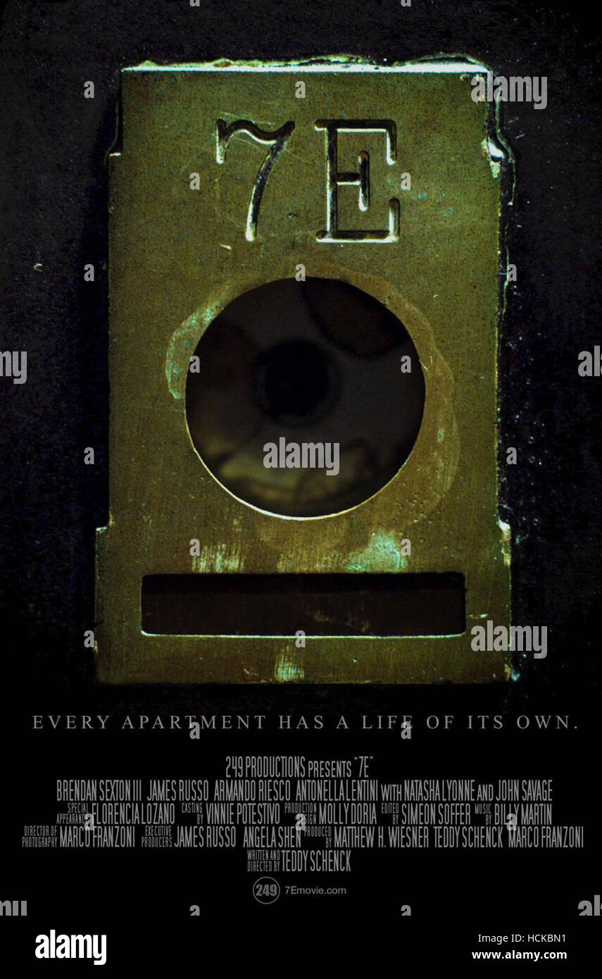 7E, (aka SEVEN E), international poster art, 2013. ©Virgil Films ...