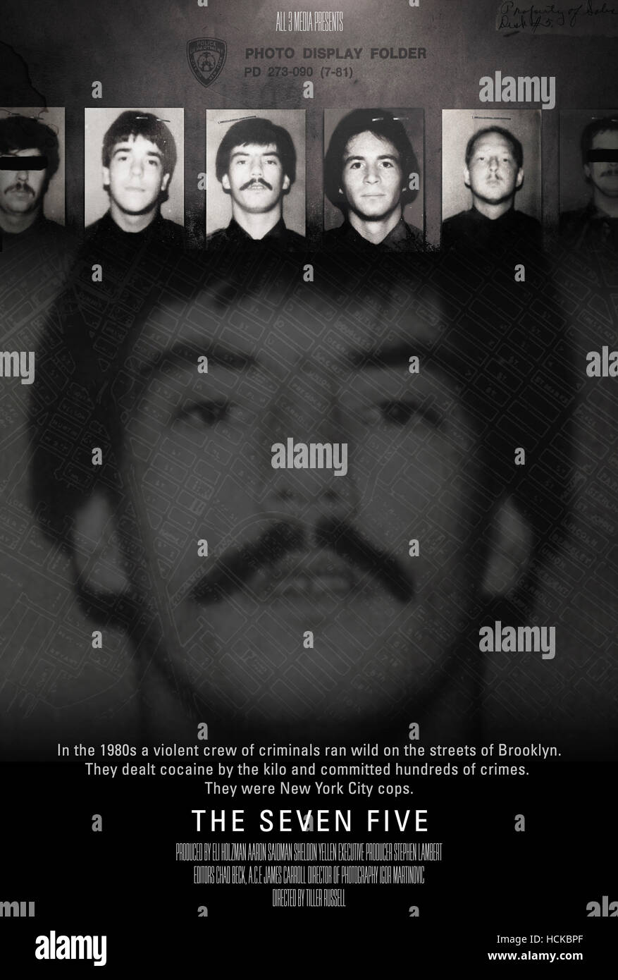 THE SEVEN FIVE, poster, large head: Michael Dowd; top: Michael Dowd ...