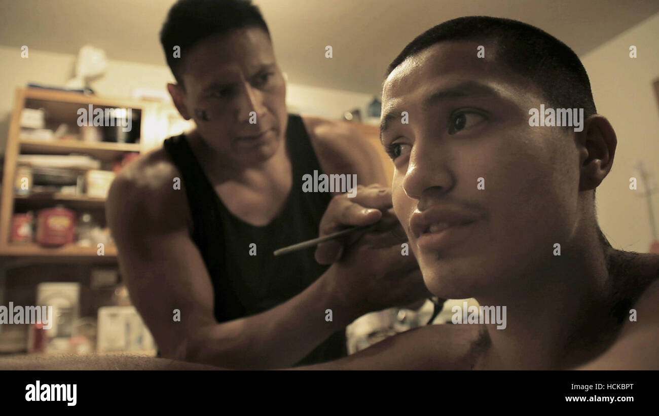 THE SEVENTH FIRE, from left: Rob Brown, Kevin Fineday, Jr., 2015 ...