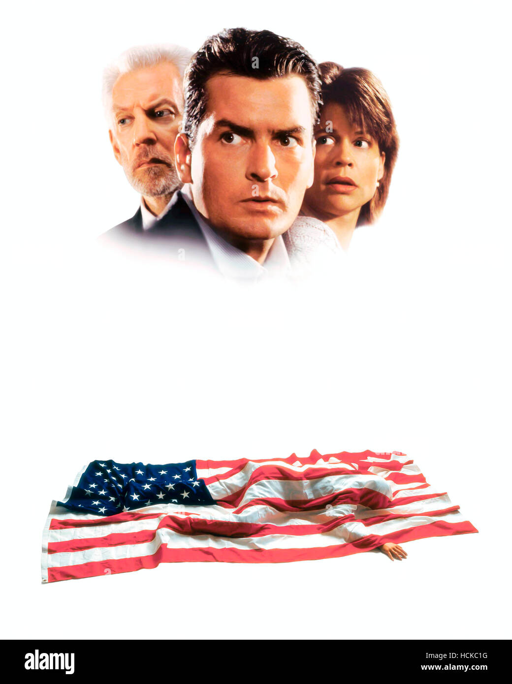 SHADOW CONSPIRACY, from left: Donald Sutherland, Charlie Sheen, Linda ...