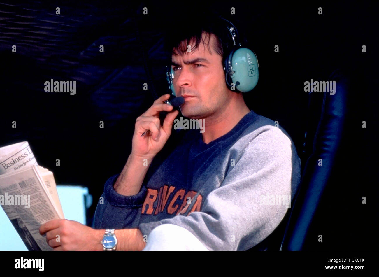 SHADOW CONSPIRACY, Charlie Sheen, 1997, © Buena Vista/courtesy Everett ...