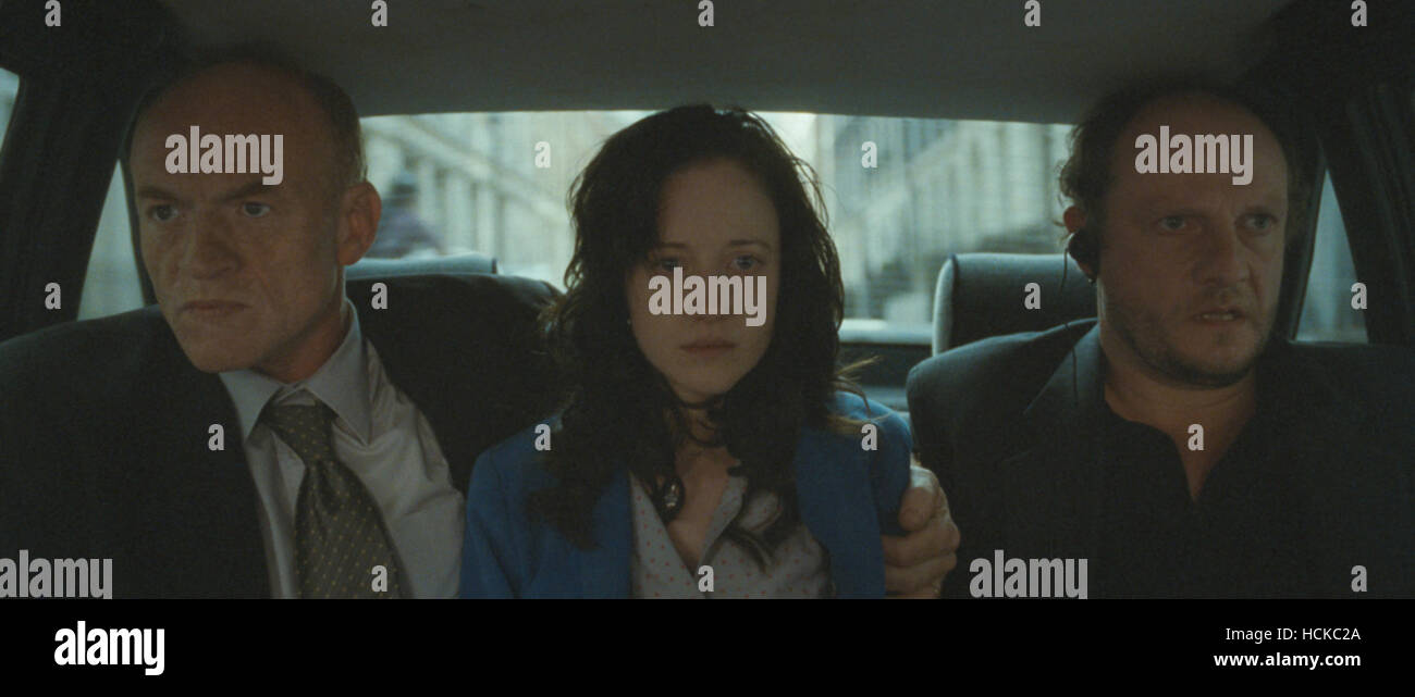 SHADOW DANCER, l-r: Jason Salkey, Andrea Riseborough, Nicholas Ashbury ...