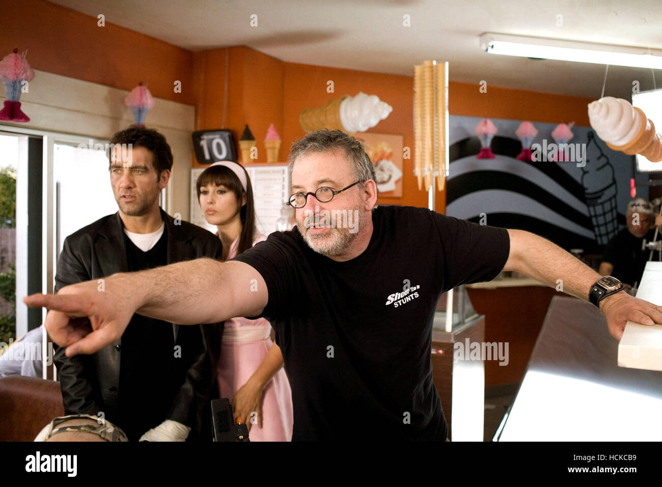 SHOOT 'EM UP, Clive Owen, Monica Bellucci, director Michael Davis, on ...