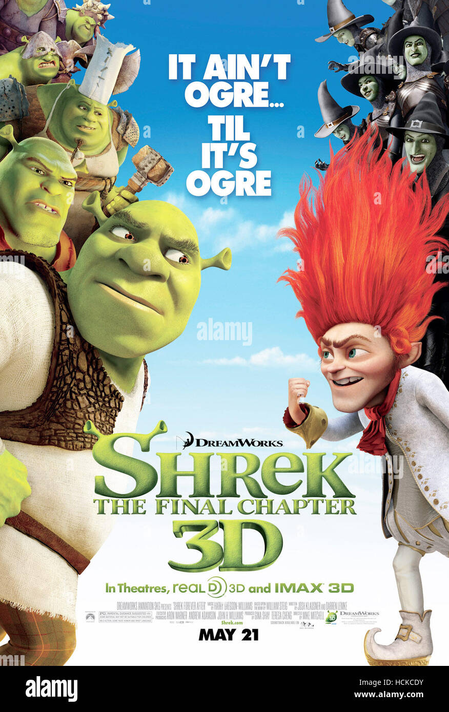 Shrek forever after poster hi-res stock photography and images - Alamy