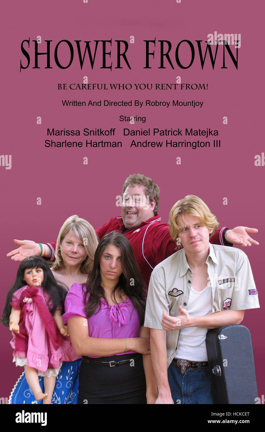 SHOWER FROWN, poster art, from left: Sharlene Hartman, Marissa Snitkoff ...