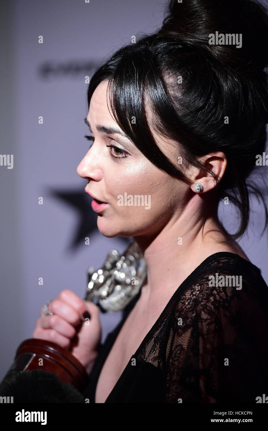 Hayley Squires with the award for Best Supporting Actress at the ...