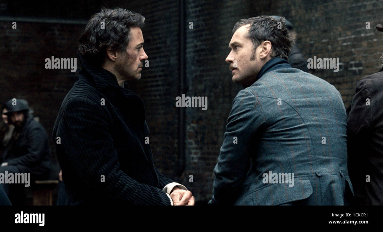 SHERLOCK HOLMES, from left: Robert Downey Jr., Jude Law, 2009. ©Warner ...