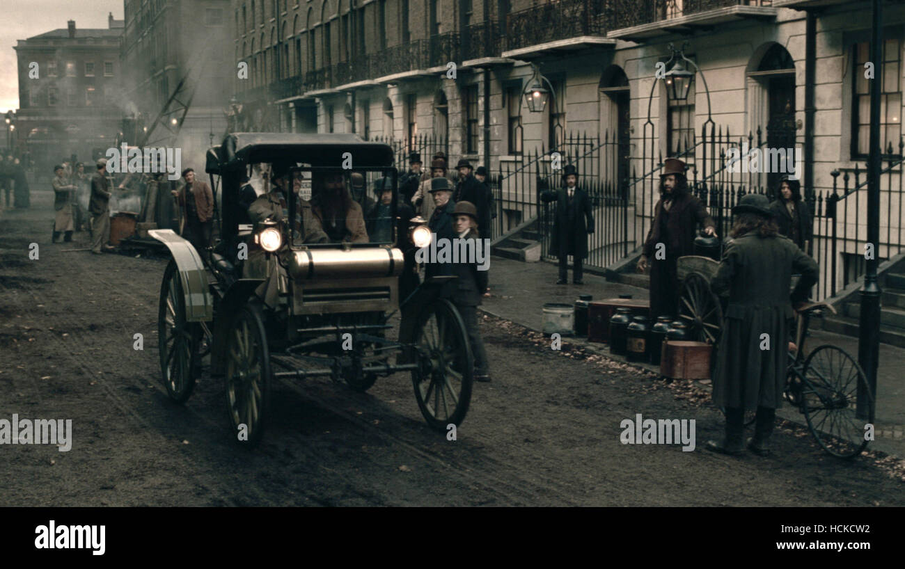 SHERLOCK HOLMES: A GAME OF SHADOWS, in car, from left: Jude Law, Robert ...