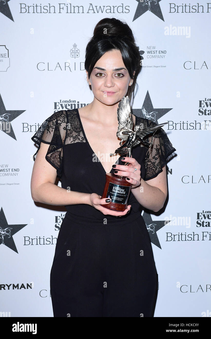 Hayley Squires with the award for Best Supporting Actress at the ...