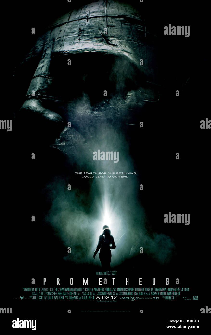 PROMETHEUS, US advance poster art, 2012. TM & copyright ©20th Century ...