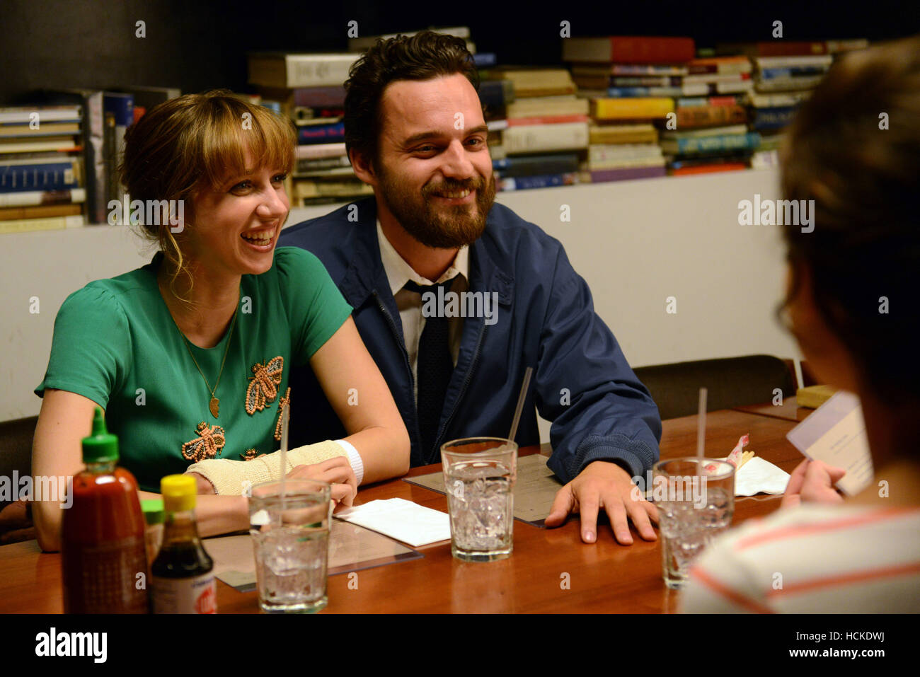 THE PRETTY ONE, from left: Zoe Kazan, Jake Johnson, 2013. ph: Erica ...