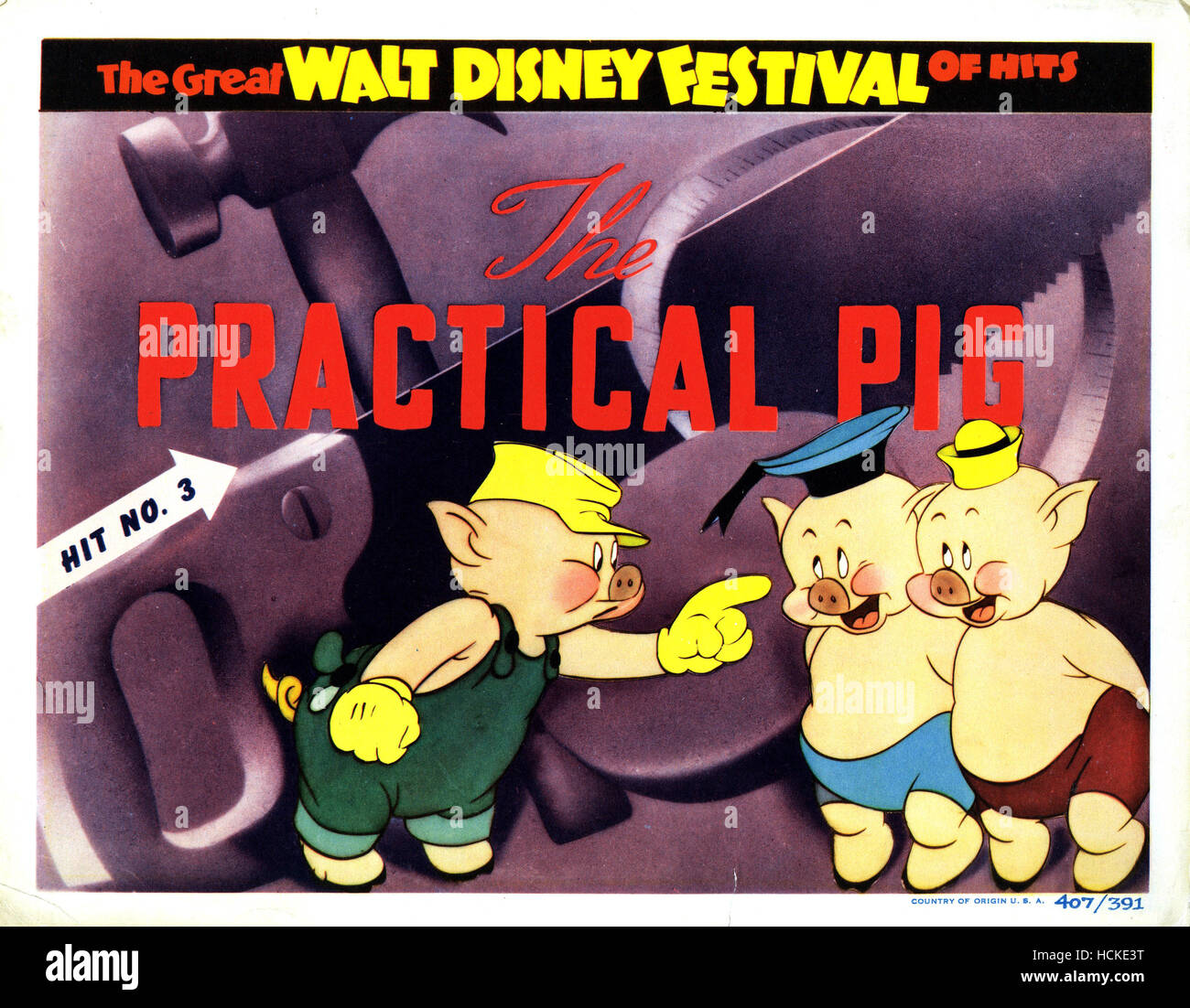 THE PRACTICAL PIG, 1939 Stock Photo - Alamy