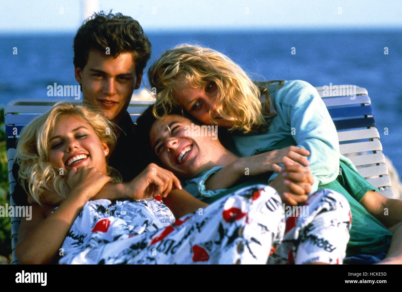PRIVATE RESORT, Emily Longstreth, Johnny Depp, Rob Morrow, Karyn O ...