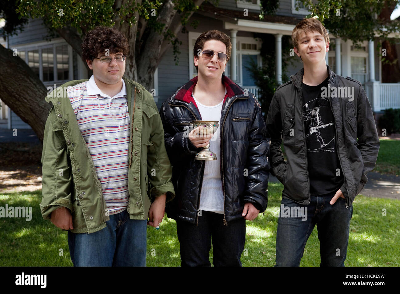 PROJECT X, l-r: Jonathan Daniel Brown, Oliver Cooper, Thomas Mann, 2012, ©Warner Bros. Pictures ...