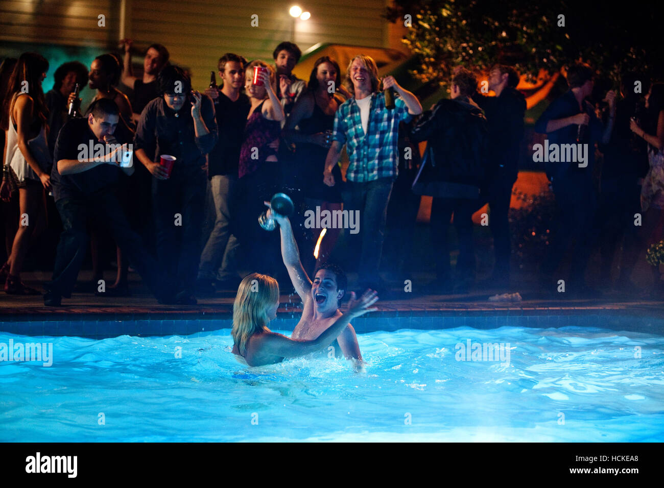 PROJECT X, Oliver Cooper (in water, holding goblet), 2012. ph: Beth ...