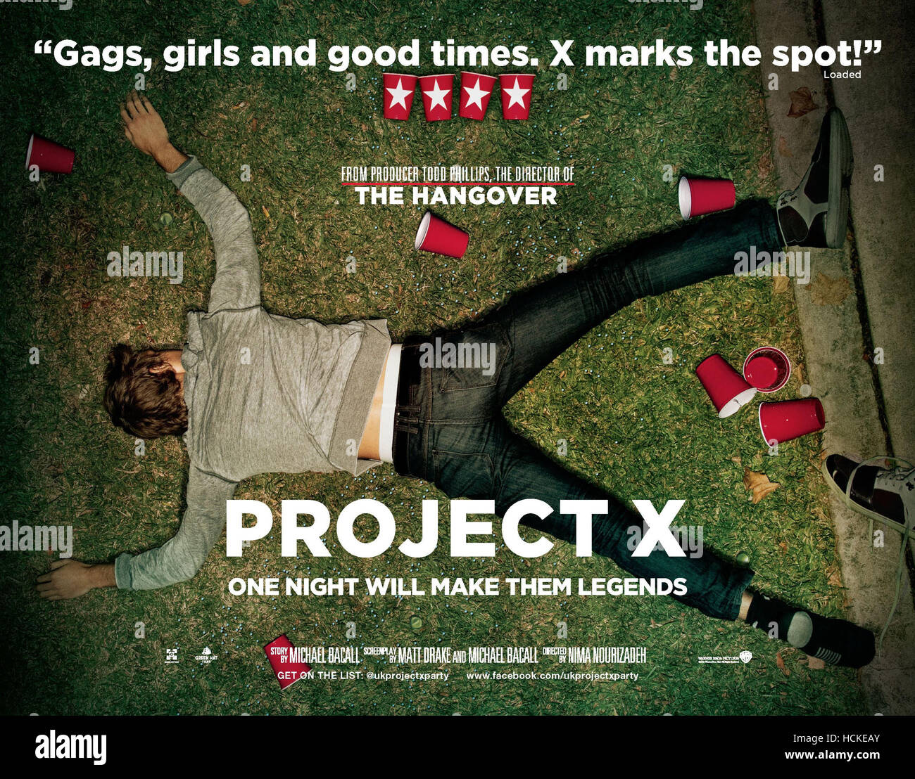 PROJECT X, British poster art, 2012. ©Warner Bros. Pictures/courtesy ...