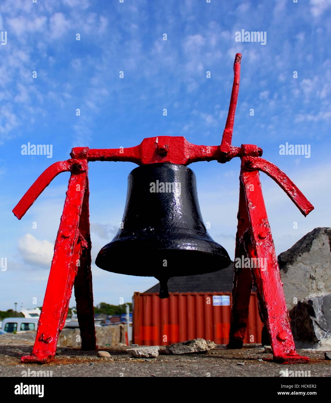 Black iron bell hi-res stock photography and images - Alamy