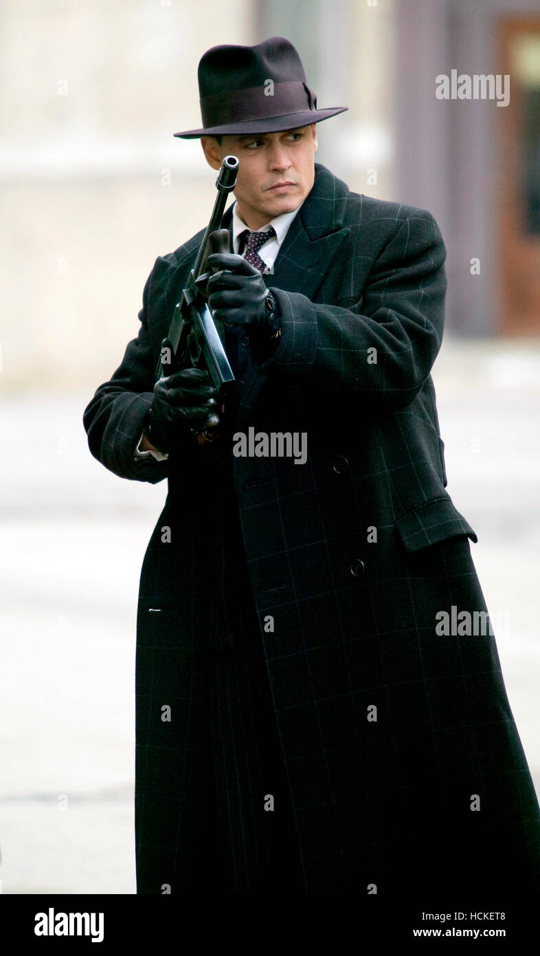 PUBLIC ENEMIES, Johnny Depp as John Dillinger, 2009. ©Universal ...