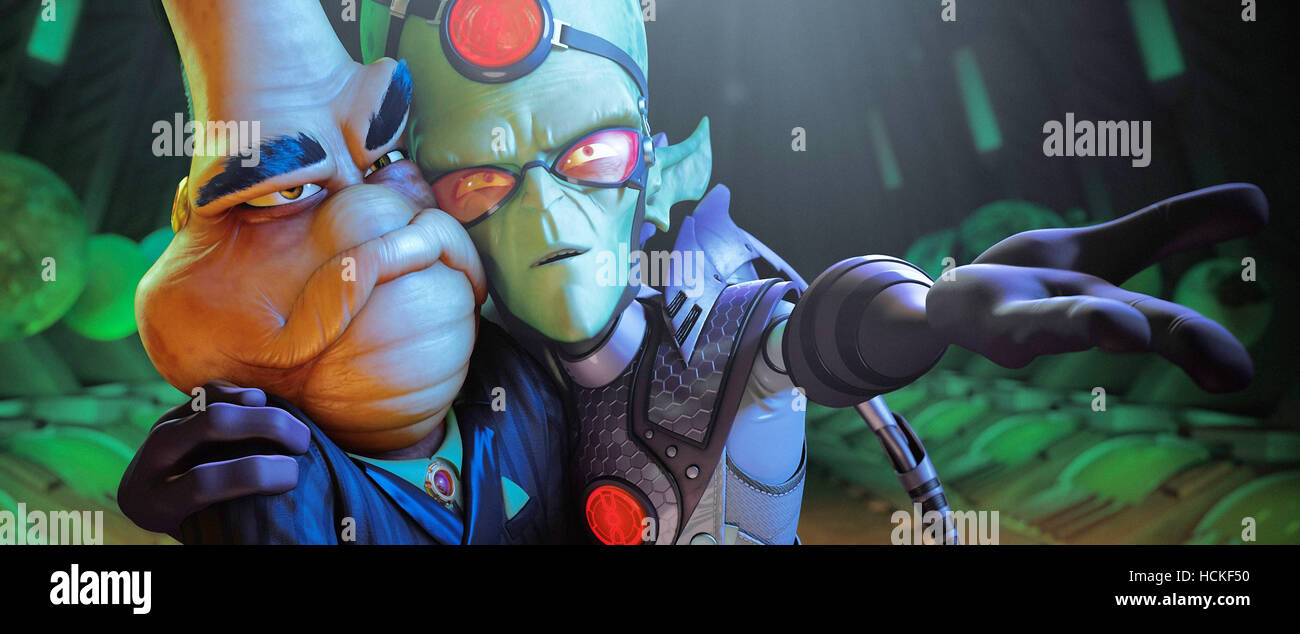 RATCHET & CLANK, (aka RATCHET AND CLANK), from left: Chairman Drek ...