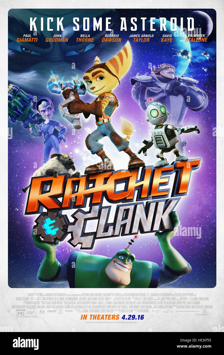 RATCHET & CLANK, (aka RATCHET AND CLANK), US poster art, top from left ...