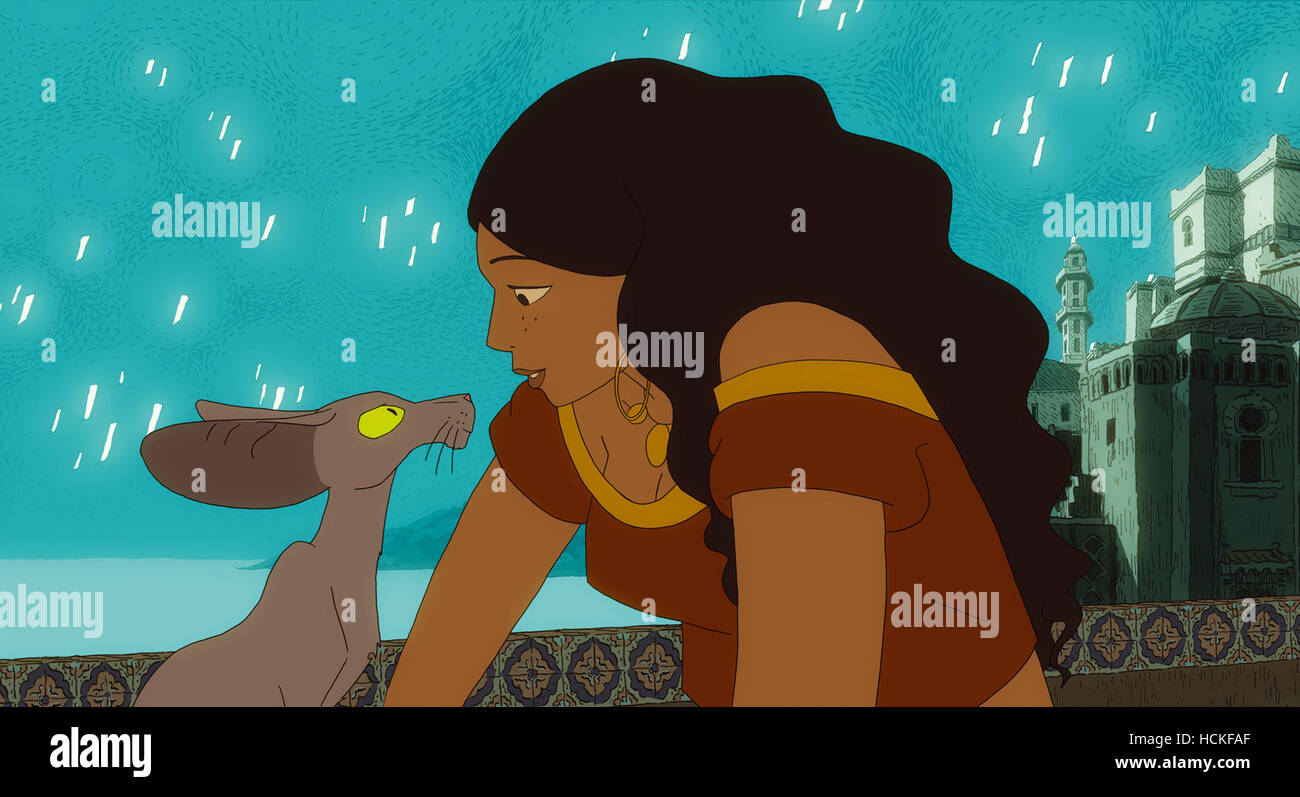 THE RABBI'S CAT, (aka LE CHAT DU RABBIN), from left: the rabbi's cat ...