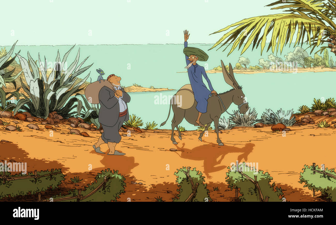 THE RABBI'S CAT, (aka LE CHAT DU RABBIN), foreground from left: the ...