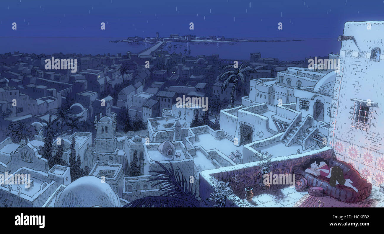 THE RABBI'S CAT, (aka LE CHAT DU RABBIN), the Rabbi's daughter, Zlabya ...