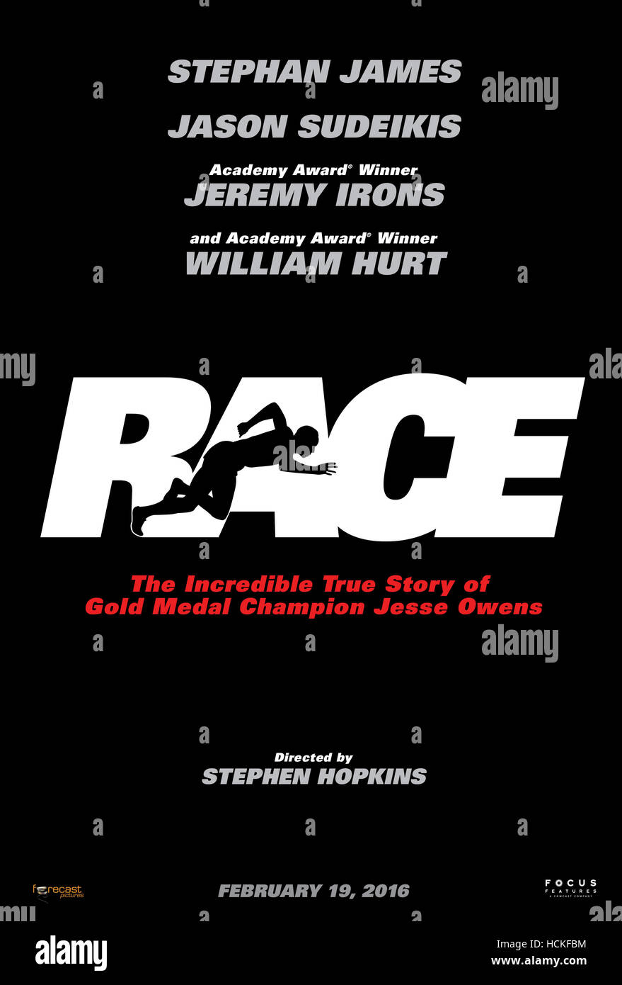 RACE, US poster art, 2016. © Focus Features / courtesy Everett ...
