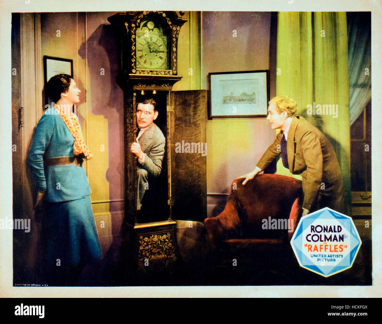 RAFFLES, Kay Francis, Ronald Colman, David Niven, 1930 Stock Photo - Alamy