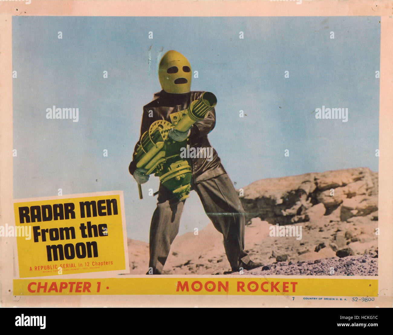 RADAR MEN FROM THE MOON, lobbycard, Chapter 1 - Moon Rocket, George ...