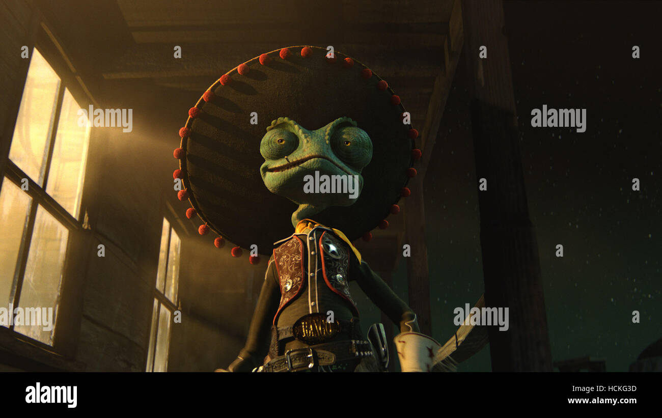 RANGO, Rango (voice: Johnny Depp), 2011, ©Paramount Pictures/courtesy ...