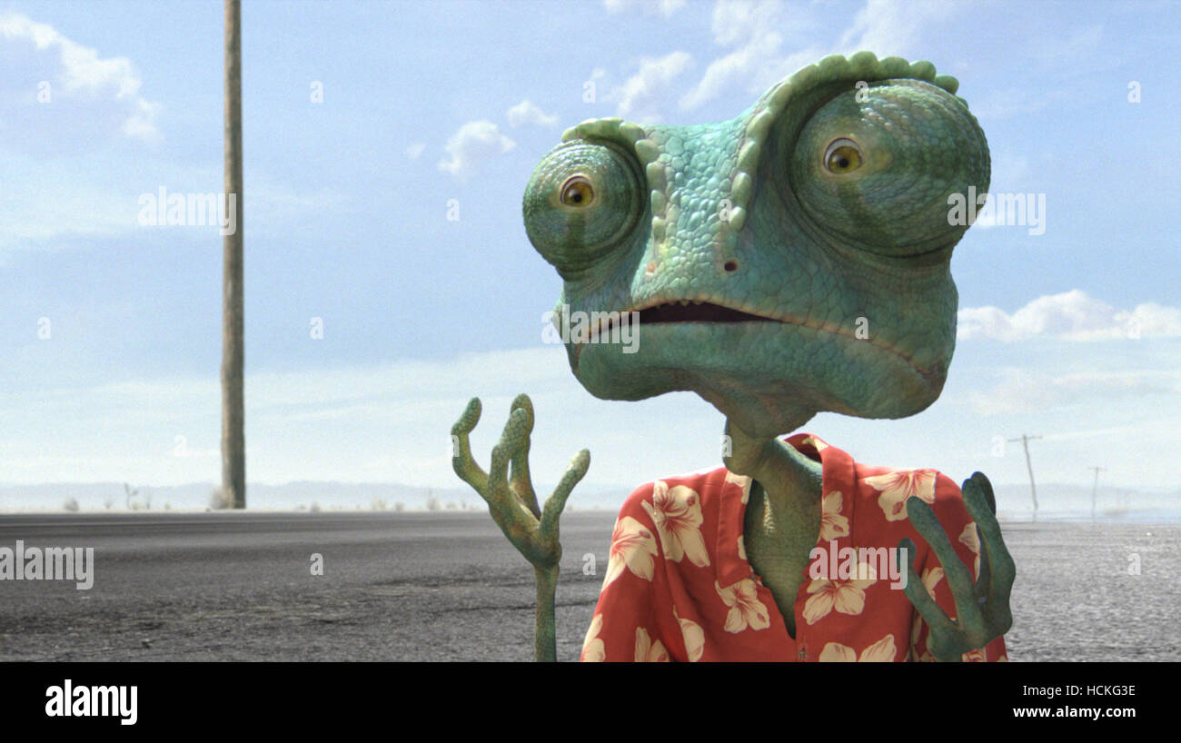RANGO, Rango (voice: Johnny Depp), 2011, ©Paramount Pictures/courtesy ...