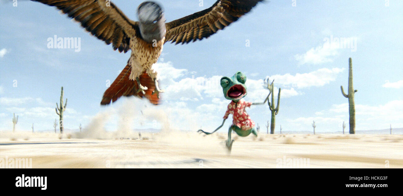 RANGO, Rango (voice: Johnny Depp), 2011. ph: Industrial Light & Magic ...