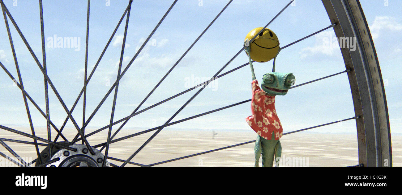 RANGO, Rango (voice: Johnny Depp), 2011. ©Paramount Pictures/Courtesy ...