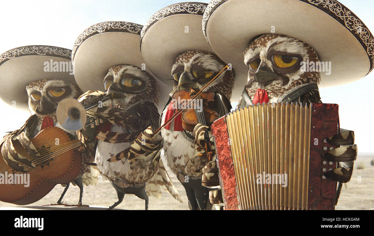 RANGO, the Mariachi Owls, 2011. ©Paramount Pictures/Courtesy Everett ...