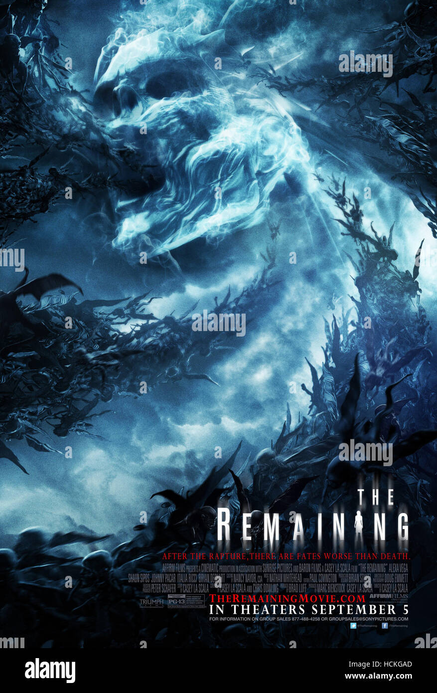 THE REMAINING, US poster art, 2014. ©Sony Pictures/Courtesy Everett ...