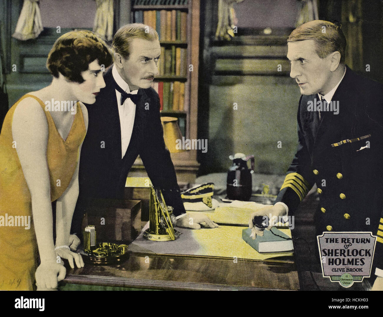 THE RETURN OF SHERLOCK HOLMES, Betty Lawford, (left), Charles Hay ...