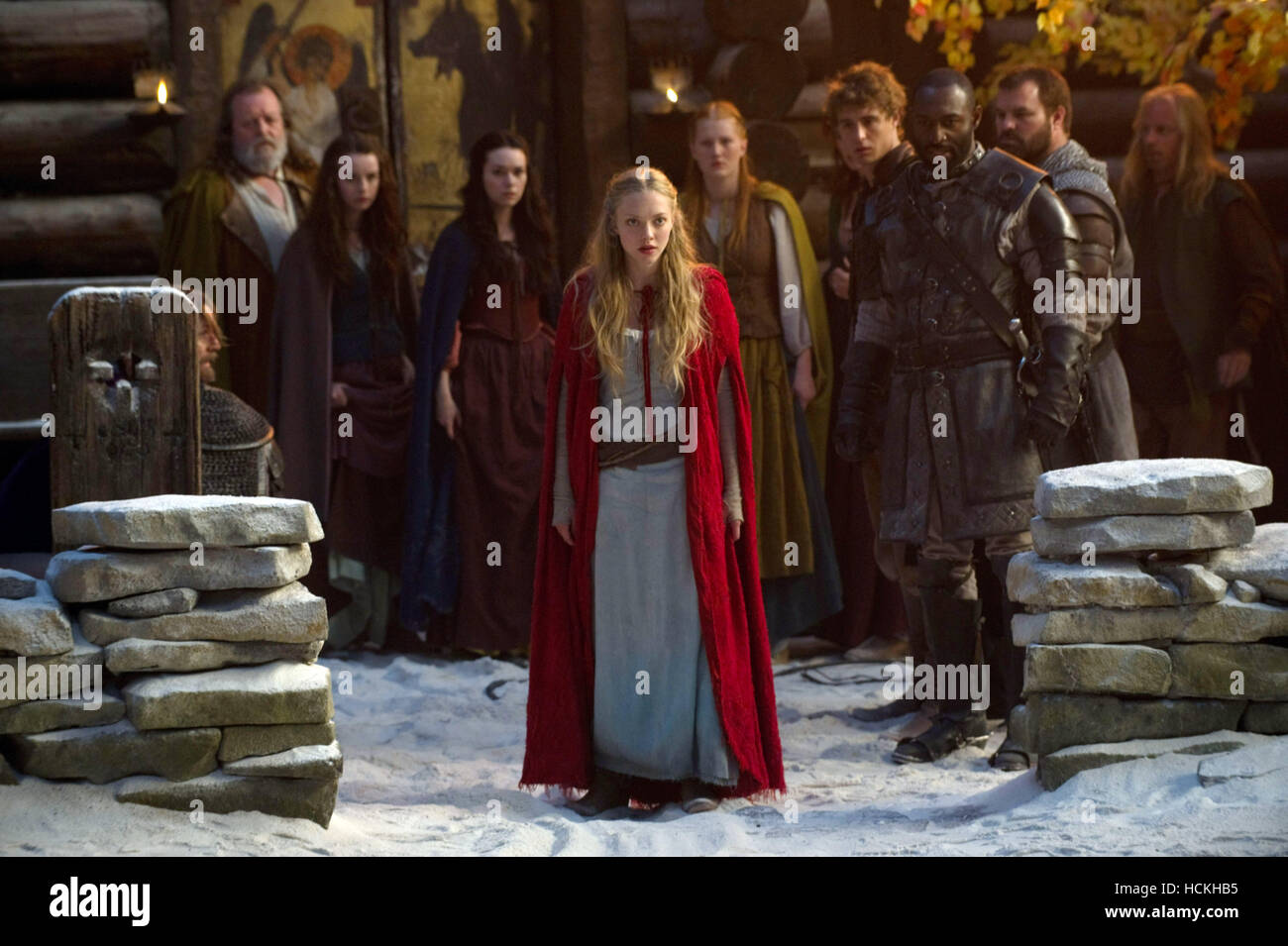 RED RIDING HOOD, from left: Don Thompson, Kacey Rohl, Carmen Lavigne ...