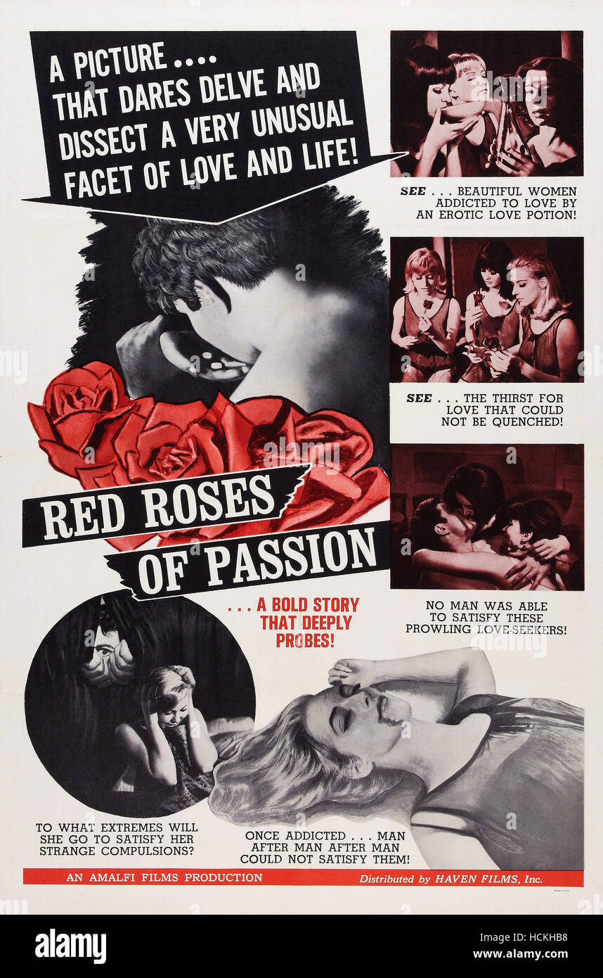 RED ROSES OF PASSION, US poster art, 1966 Stock Photo - Alamy