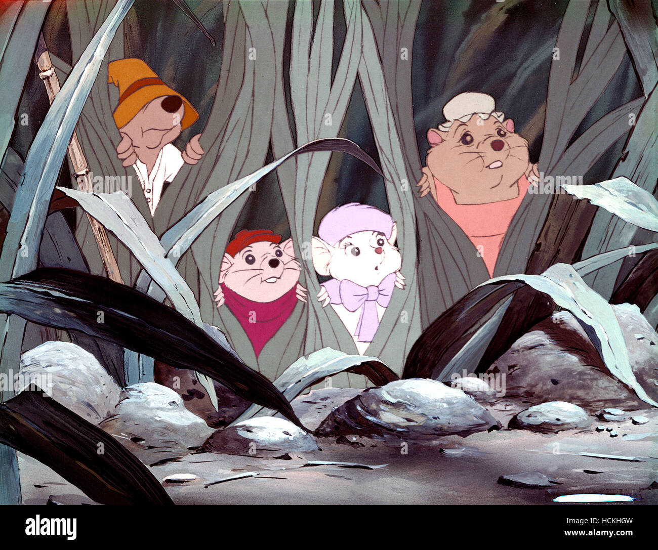 THE RESCUERS, Luke, Bernard, Miss Bianca, Ellie Mae, 1977, (c) Walt ...