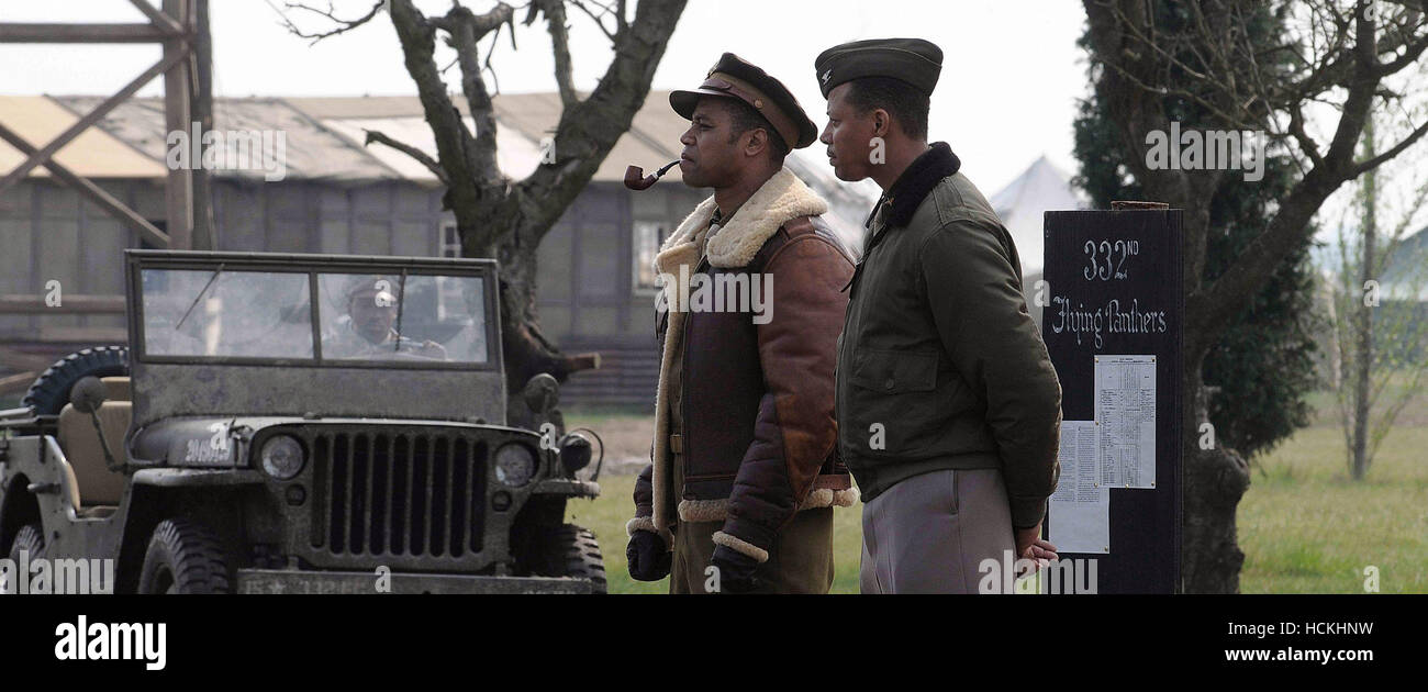 RED TAILS, from left: Terrence Howard, Cuba Gooding Jr., Nate Parker ...